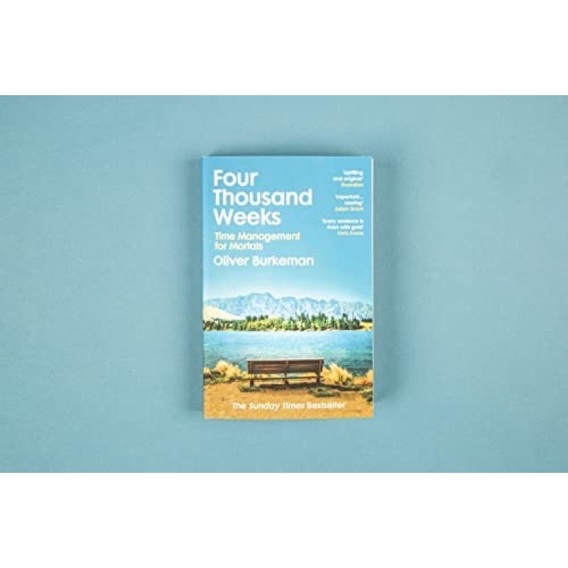 หนังสือภาษาอังกฤษ Four Thousand Weeks Time Management Oliver Burkeman ...