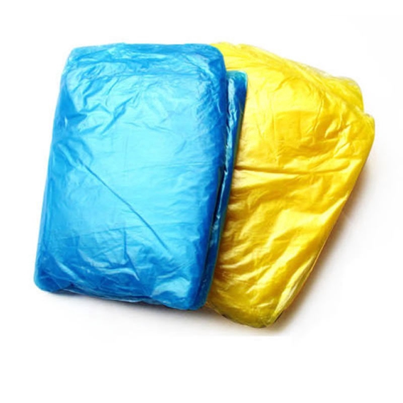 1 Pcs Emergency Waterproof Raincoat Poncho Outdoor Cycling Rafting ...