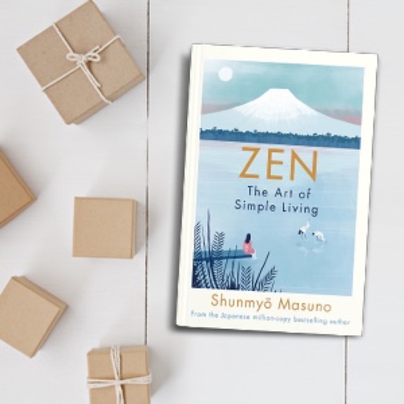 หนังสือนำเข้า Zen The Art Of Simple Living Shunmyo Masuno ภาษาอังกฤษ