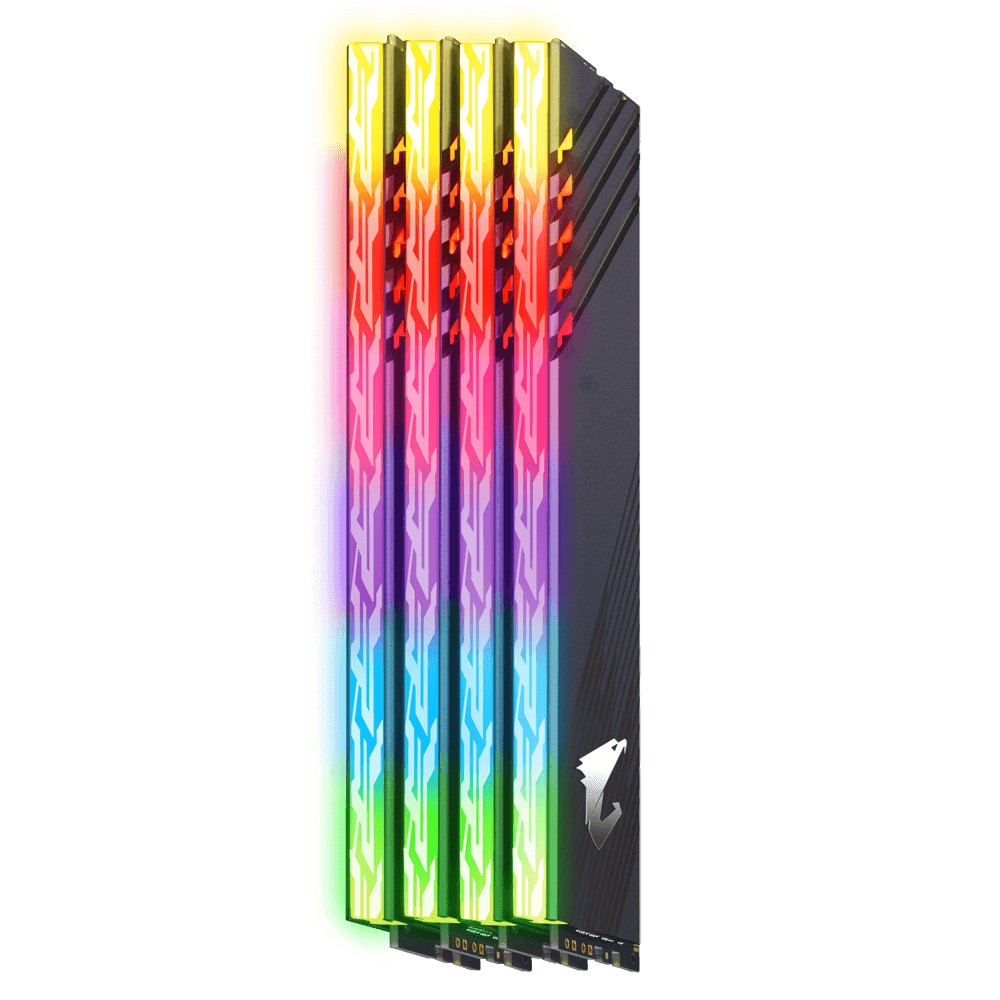 SALE" (4แถว) 16GB (8GBX2) DDR4/3200 RAM PC (แรมพีซี) GIGABYTE AORUS RGB ...