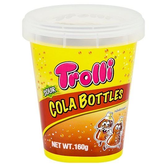 Trolli Brite crawlers Gummi Candy Jelly Sour Cola 160g Haribo เยลลี่ท ...