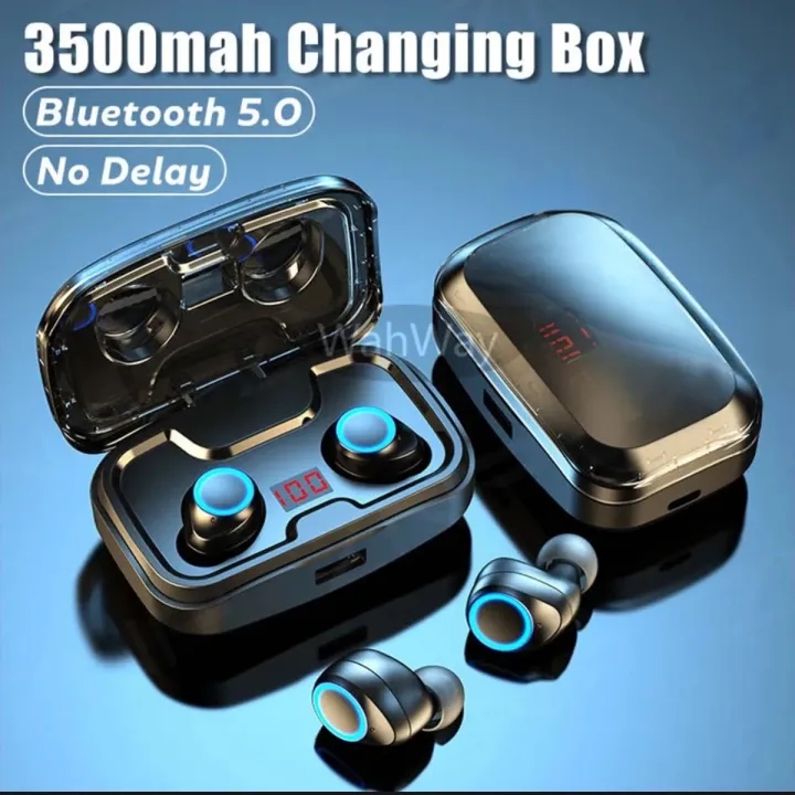 บางกอกสปอตIT รุ่น หูฟัง Bass pro max หูฟังบลูทูธ หูฟังไร้สายสาย 5.0 3 ...