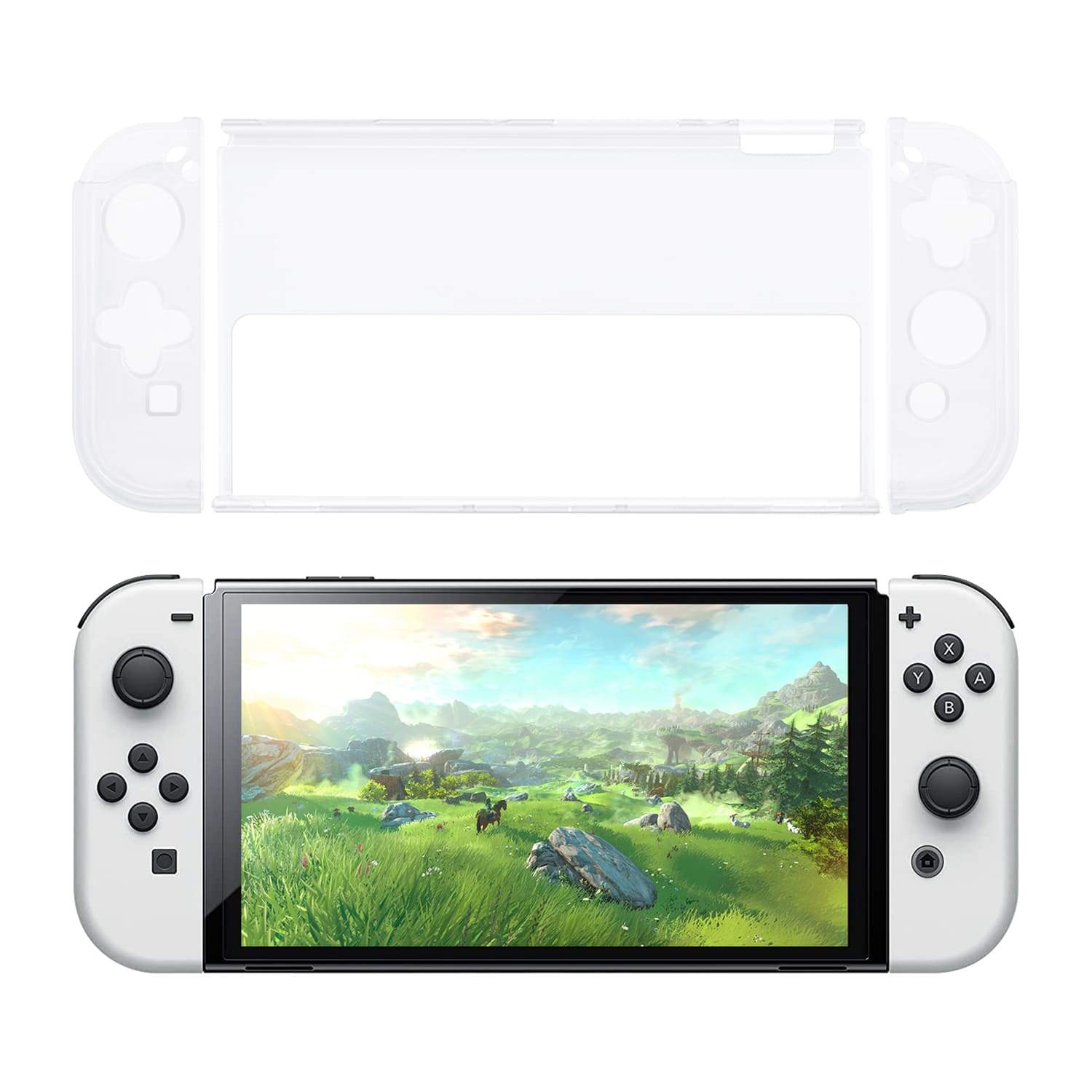 Dobe Protective Crystal Case For Nintendo Switch OLED (เคสใส)(กรอบใส ...