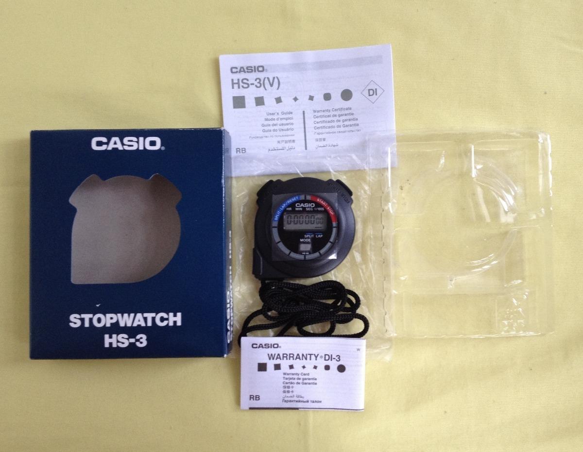 CASIO Stopwatch ของแท้ รุ่น HS-3V-1BRDT HS-3V-1RDT HS-70W-1D (กันน้ำได้) HS-80TW-1D (กันน้ำได้ ...