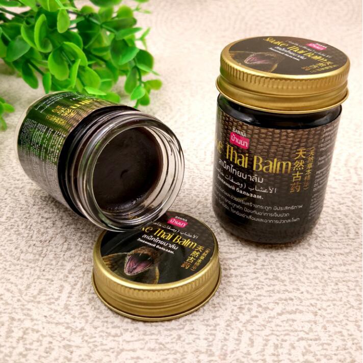 Snake Thai Balm 50g - พิมพ์ศิริไทยเฮิร์บ 2 - ThaiPick