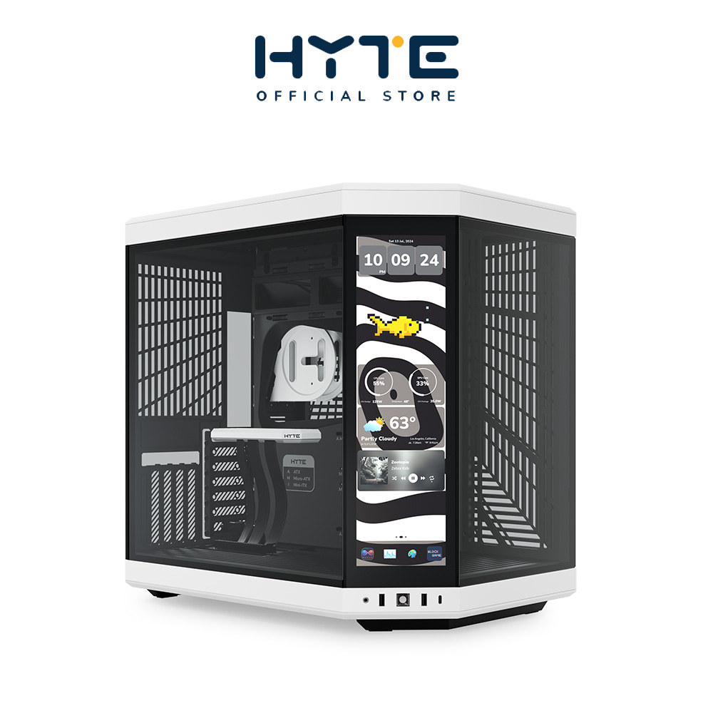 [HYTE Official Store] HYTE Y70 SNOW WHITE (Computer case / เคส ...