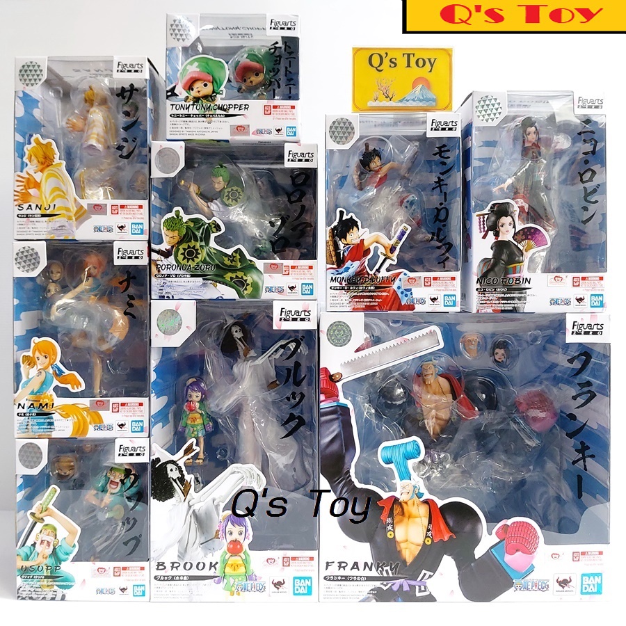 Set กลุ่มหมวกฟาง วาโนะ [มือ 1] FZ ของแท้ - Straw Hat Pirate Full Team ...