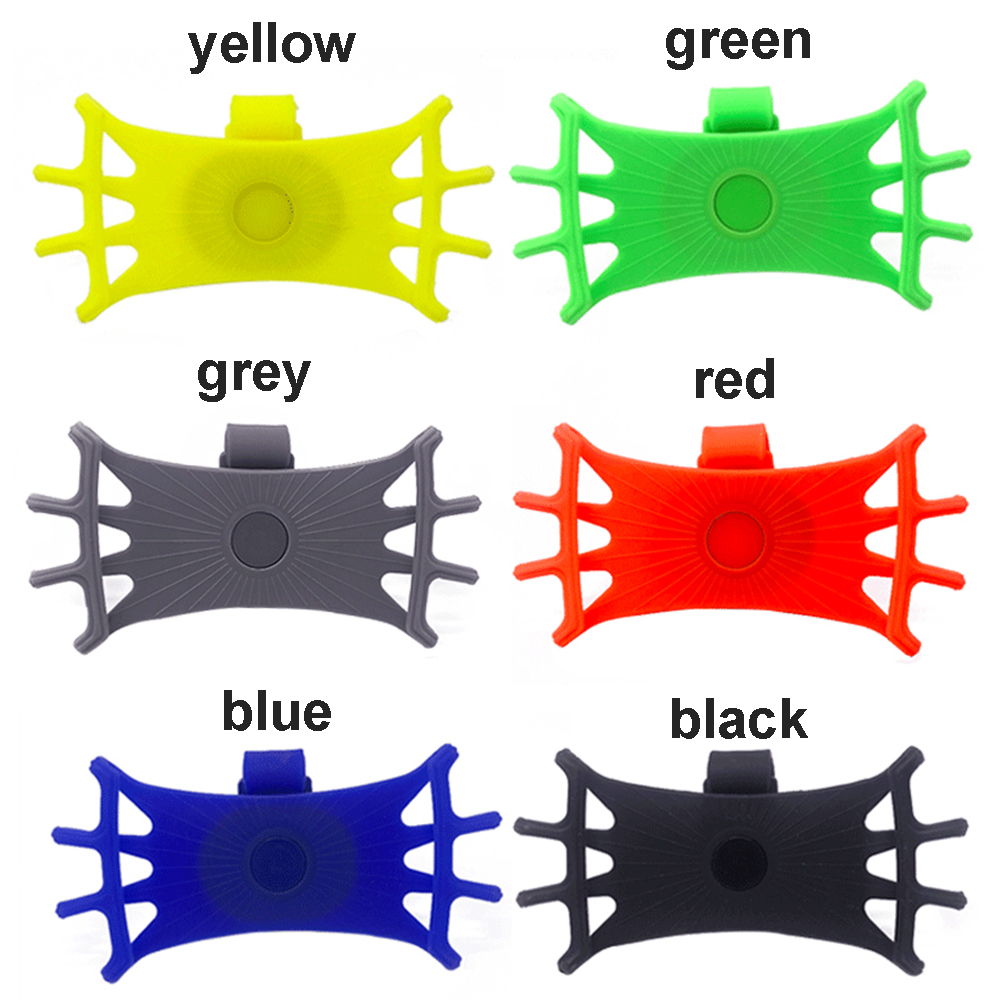 360° Silicone Smartphone Handlebar Rack Adjustable Motorcycle Stand ...