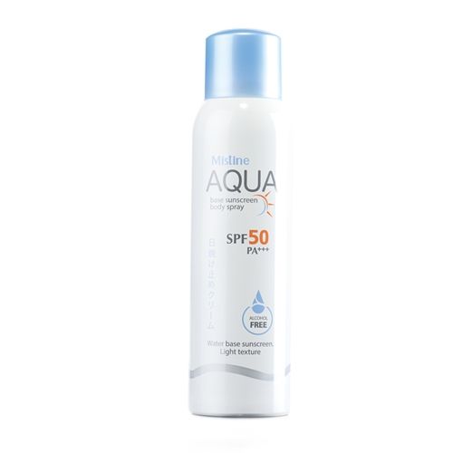 Mistine Aqua Base Sunscreen Body Lotion / Spray SPF 50 A+++ 70ml/100ml ...