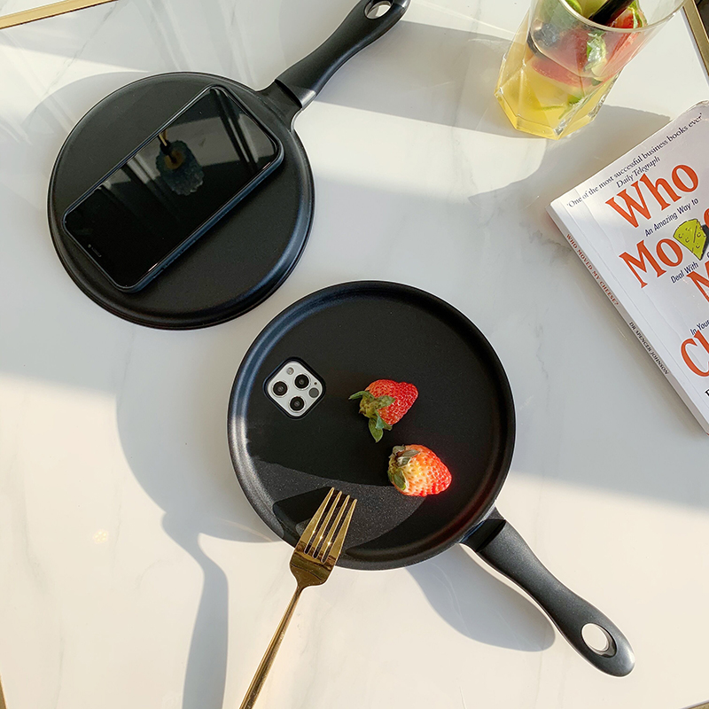 Funny 3D Frying Pan Case For iPhone 13 12 Pro Max 12 Mini 11 Pro SE 10 ...