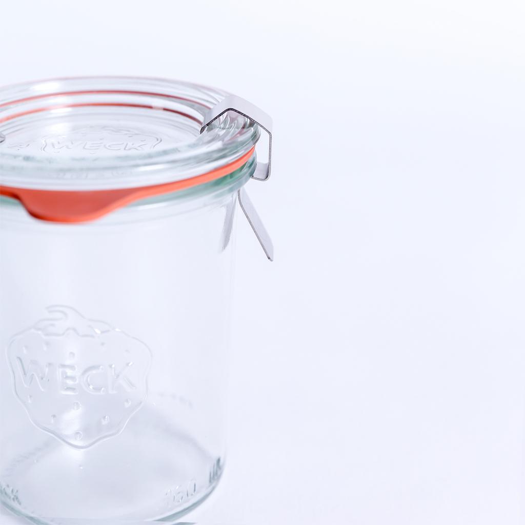 Weck Mini mold jar 160 ml ขวดแก้ว ฝาคลิป - Kus Kus Shop - ThaiPick