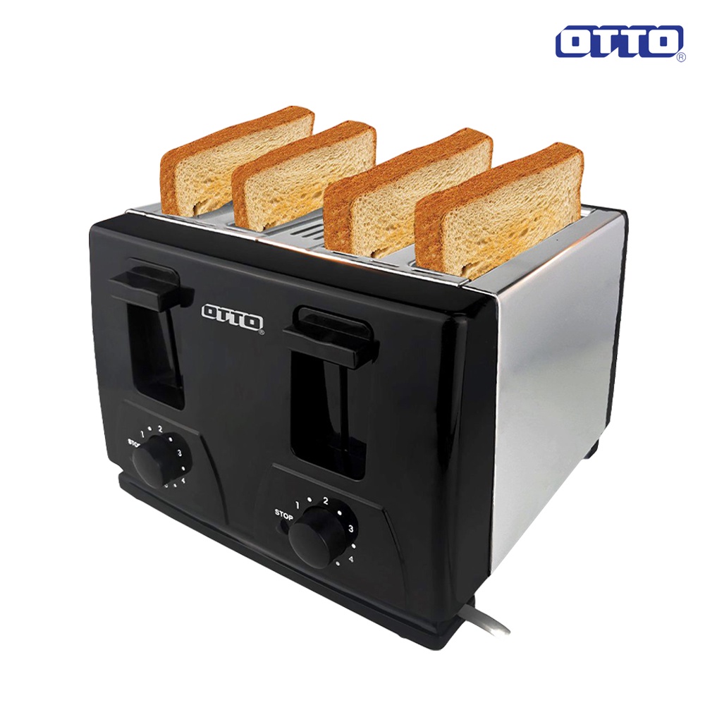 OTTO เครื่องปิ้งขนมปัง 4 แผ่น รุ่น TT-135A - NS Electronic - ThaiPick