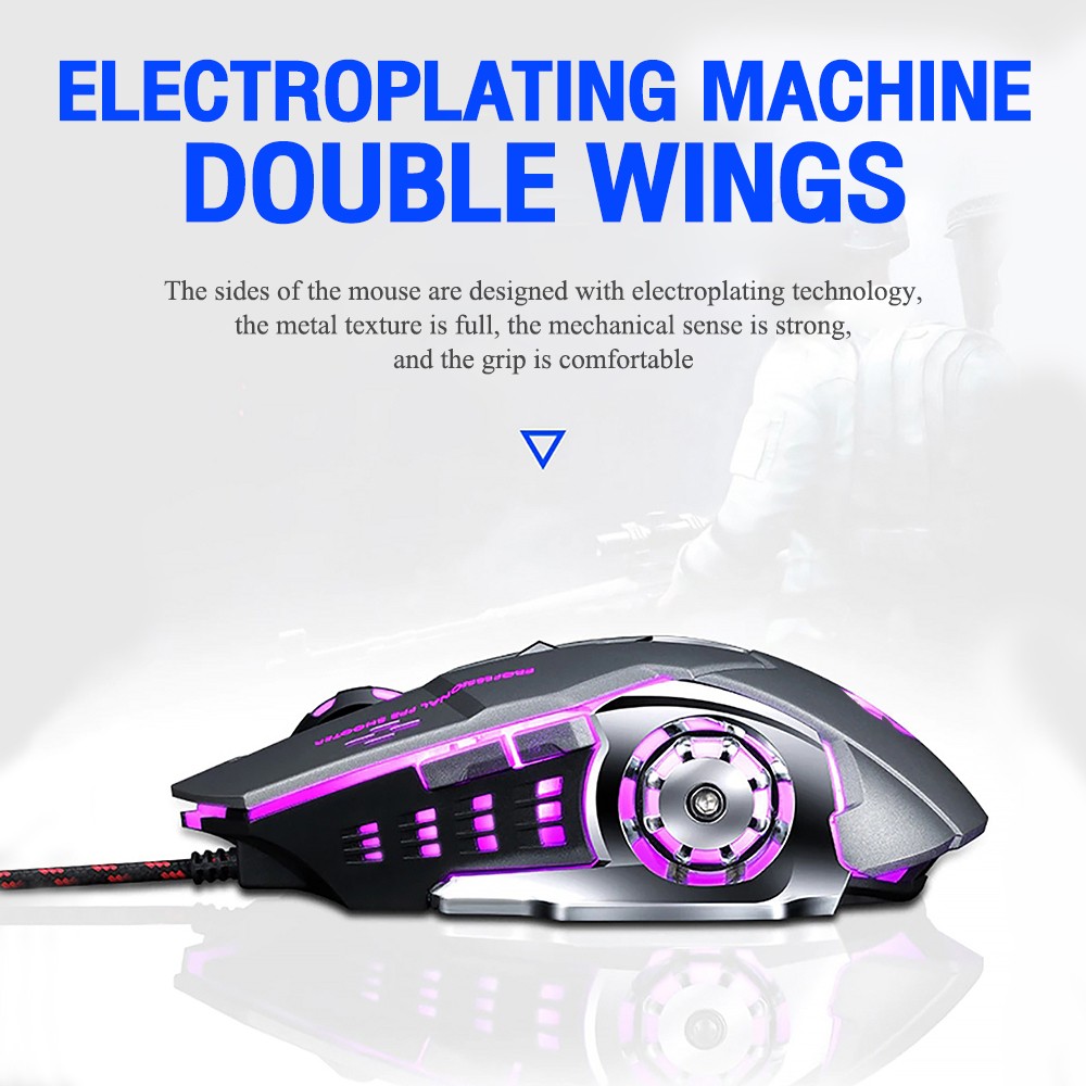 แท้100 OKER X1 Gaming Macro Mouse METAL KNIGHT X1 เมาส์มาโคร เมาส์เกม ...