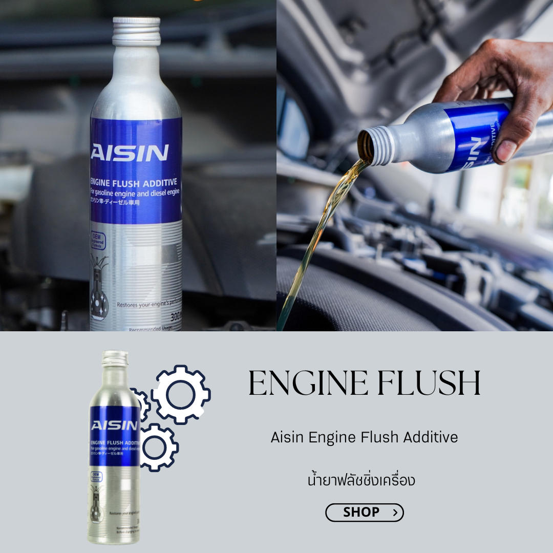 น้ำยาฟลัชชิ่งเครื่อง Aisin Engine Flush Additive ขนาด 300ml | Lazada.co.th