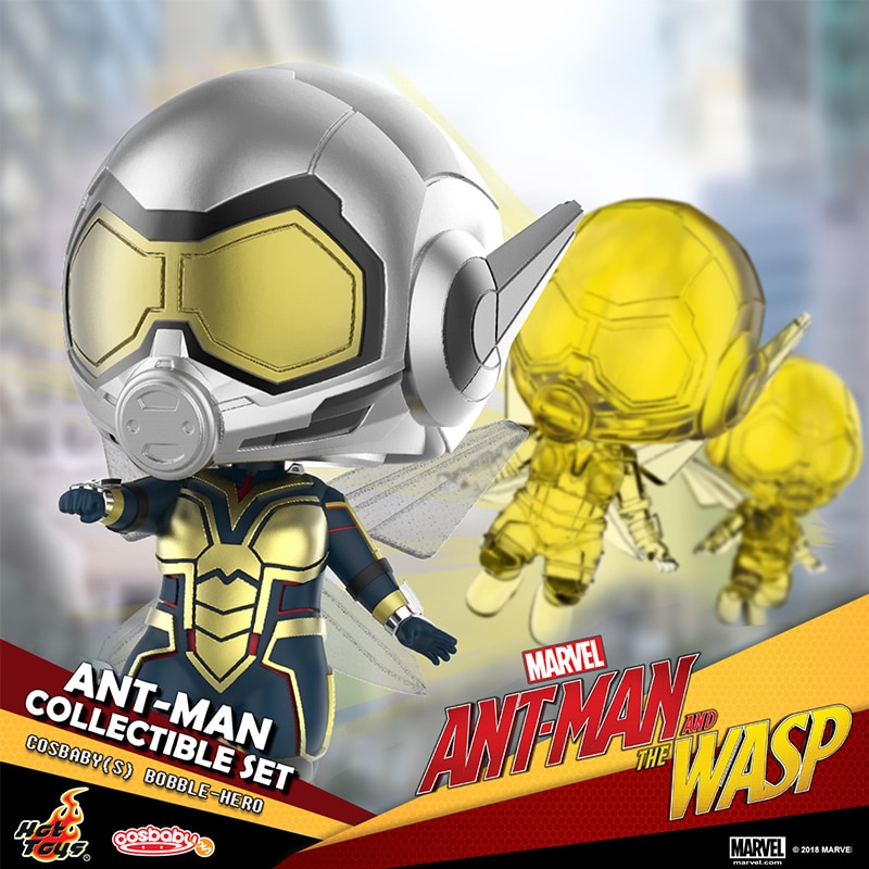 HotToys COSBABY Ant Man Wasp COSB489 COSB490 Movie Character Model ...
