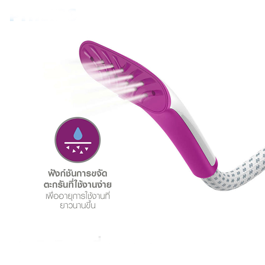 GC514/40 เตารีดไอน้ำถนอมผ้า Philips EasyTouch Plus ขนาด 1600 วัตต์ สี ...
