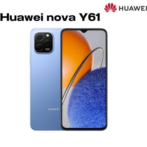 มือถือ Huawei nova Y61 - หัวเว่ยRAM 6GB, ROM 64GBแบตเตอรี่ 5,000 mAh ...