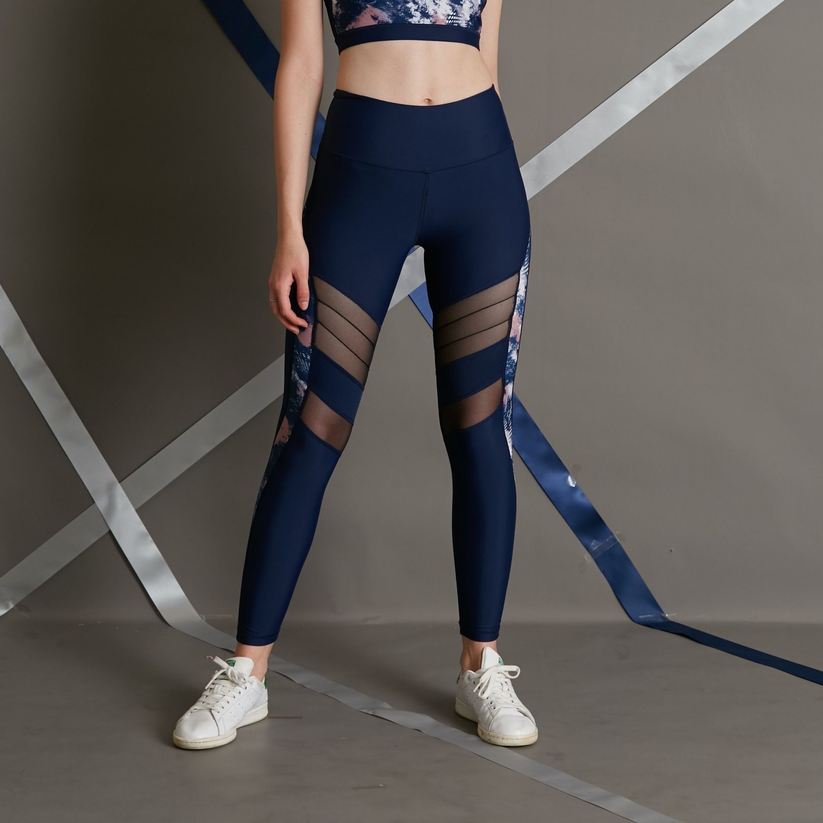 Alice Flex Crop Bra Street Navy เสื้อครอปบรา เสื้อครอปบราออกกำลังกาย มี ...