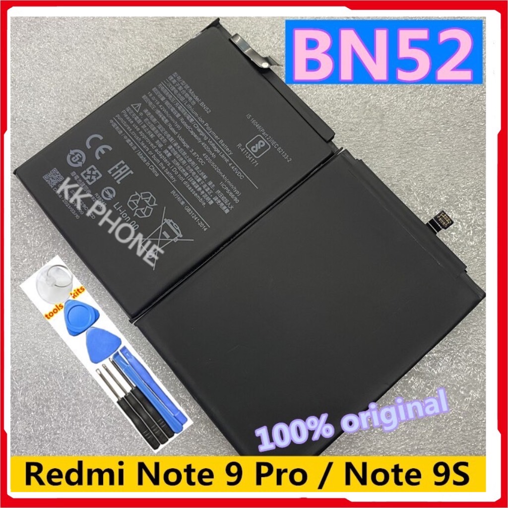 BN52 BN53 BN57 BN61 BN62 แบตเตอรี่สำหรับ Xiaomi Note9S หมายเหตุ9 Pro 9S ...