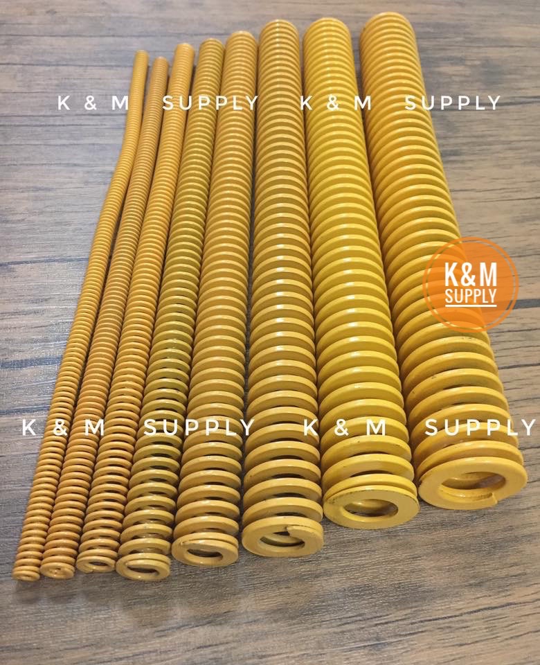 สปริงน้ำเงิน BLUE DIE SPRINGS สปริงเหลือง YELLOW DIE SPRINGS Long 300 ...