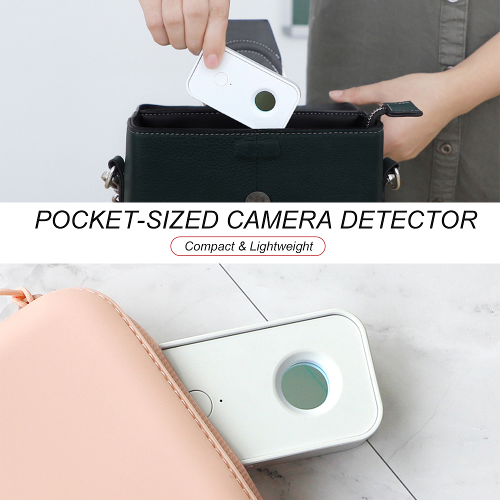 2-in-1 Anti Pinhole Camera Detector with Anti-theft Alarm Wireless ...