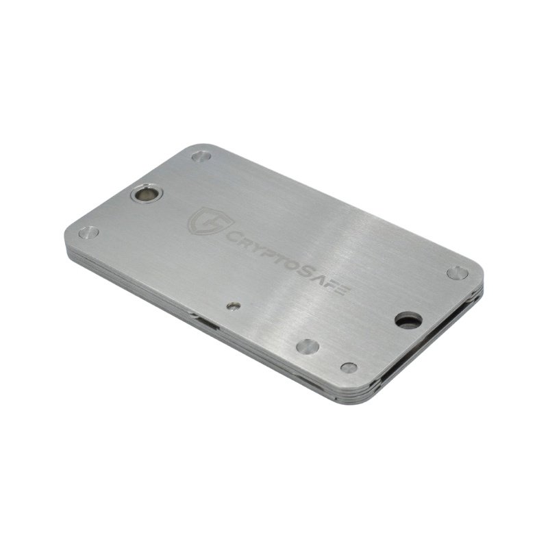 ส่งฟรีCryptoSafe Pro แผ่นเหล็กแน่นหนา Trezor Ledger Nano S Ledger Nano ...