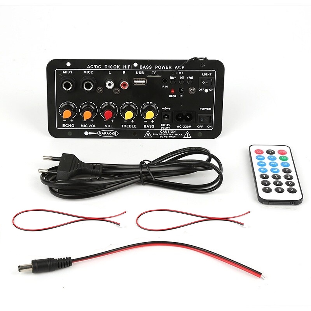 ส่งจากกรุงเทพสองบรรทัด แอมป์บลูทูธ แอมป์จิ๋ว เครื่องขยายเสียง 900w 2ch บลูทูธ usb ฟังชั้นครบ โม ...