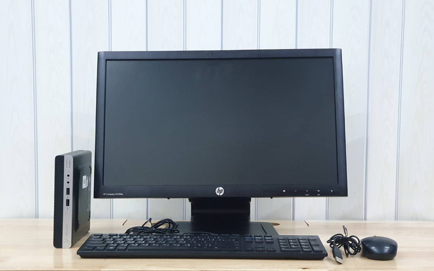 คอมพิวเตอร์ HP ProDesk 400 G3 Desktop Mini -Intel Core i3-7100T 3.40 ...