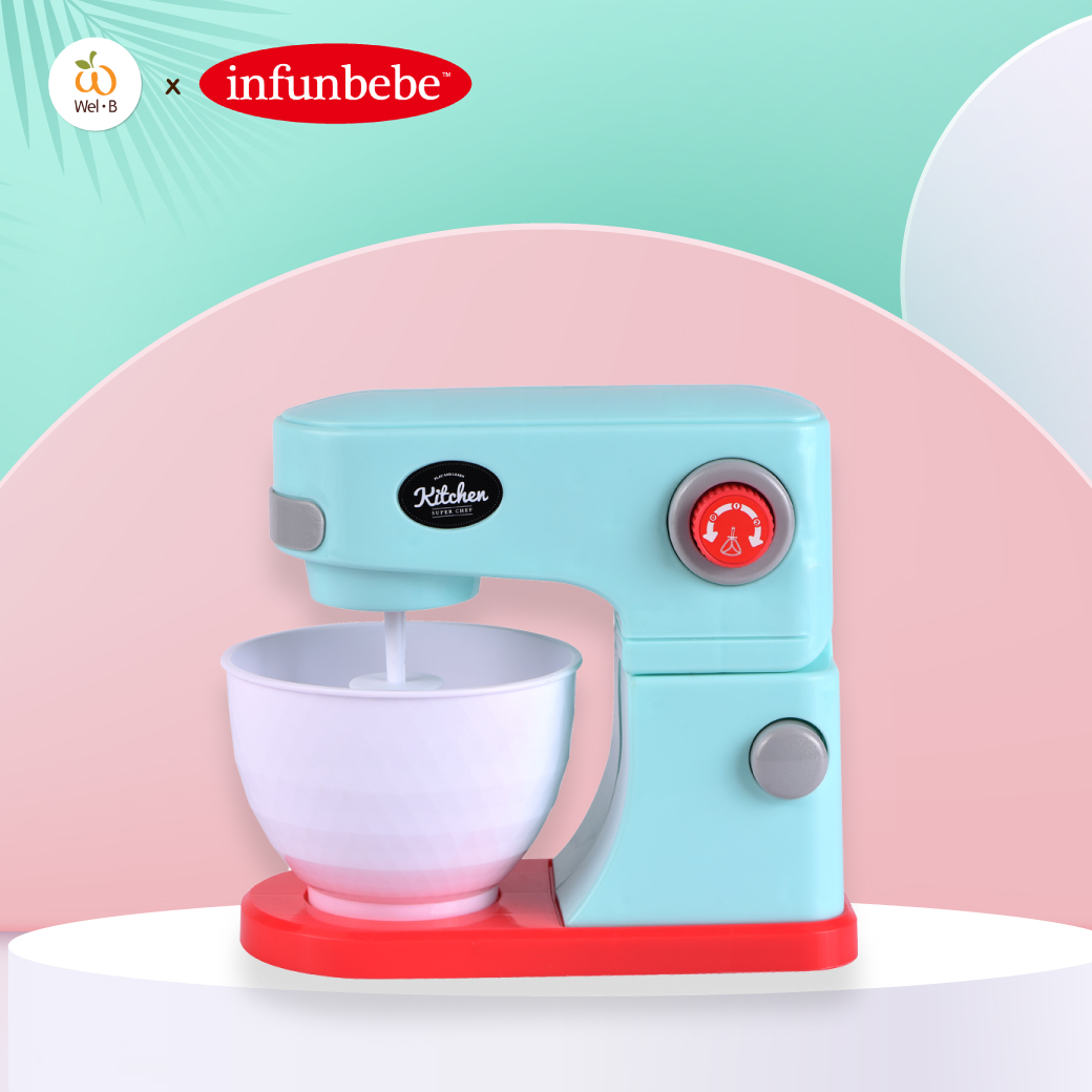 Wel-B x Infunbebe 1ST STAND MIXER (เครื่องผสมอาหารของเล่นเด็ก) - ของ ...