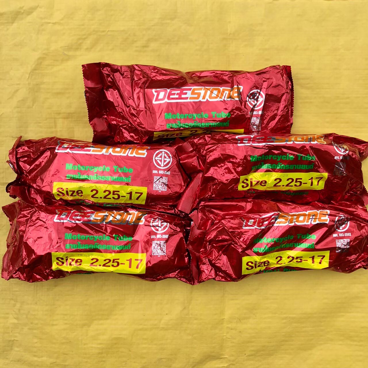 (ขายส่ง) ยางในรถมอเตอร์ไซค์ ยี่ห้อ ดีสโตน Deestone ขอบ 14 และ ขอบ 17 ...