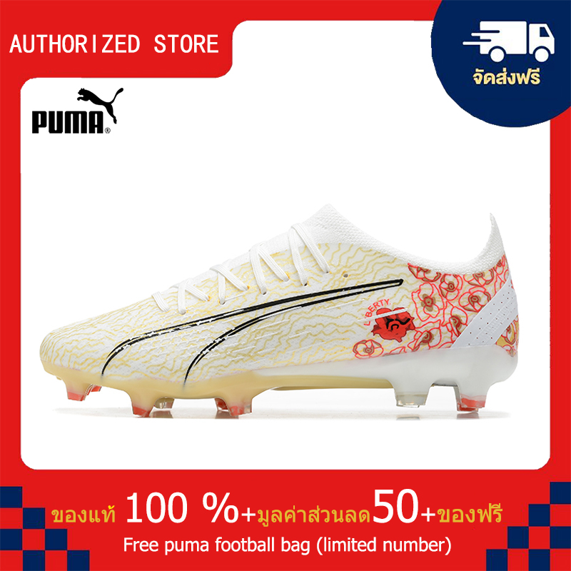 100 AuthenticPUMA FOOTBALL-Puma Ultra UltimateTF สีดำ 39-44 หลา puma ...