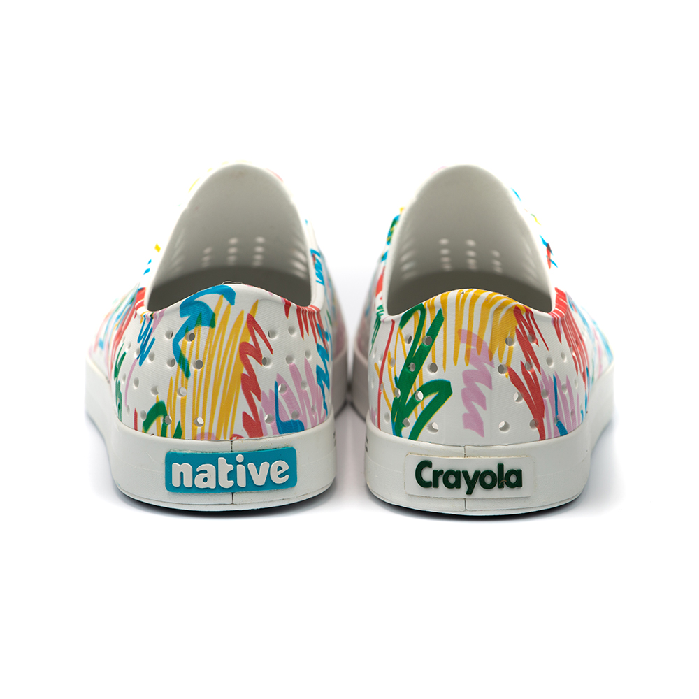 Native Shoes รองเท้ากันน้ำผู้ใหญ่ EVA รุ่น JEFFERSON PRINT SHELL WHITE ...