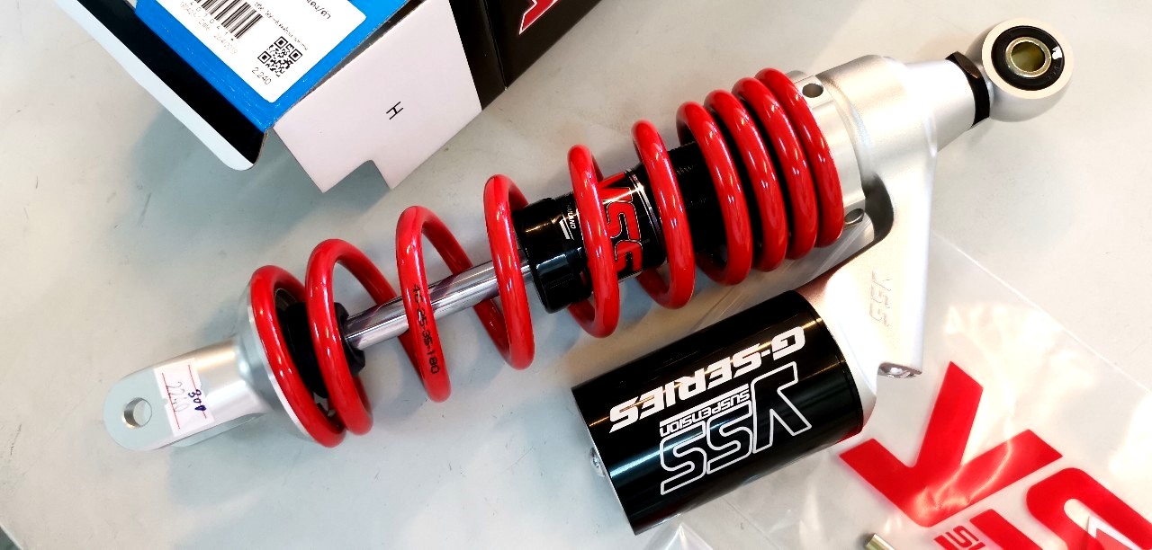 โช๊ค Yss Honda Click 110 G-Plus สปริงแดง 300mm - Premier Moto BKK ...