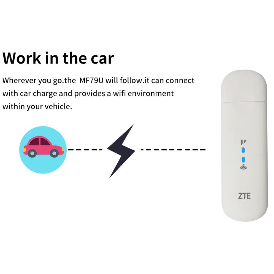 ส่งฟรีZTE USB Wifi MF79U Pocket WiFi พ็อกเก็ตโมบายไวไฟ Mobile Wifi ...