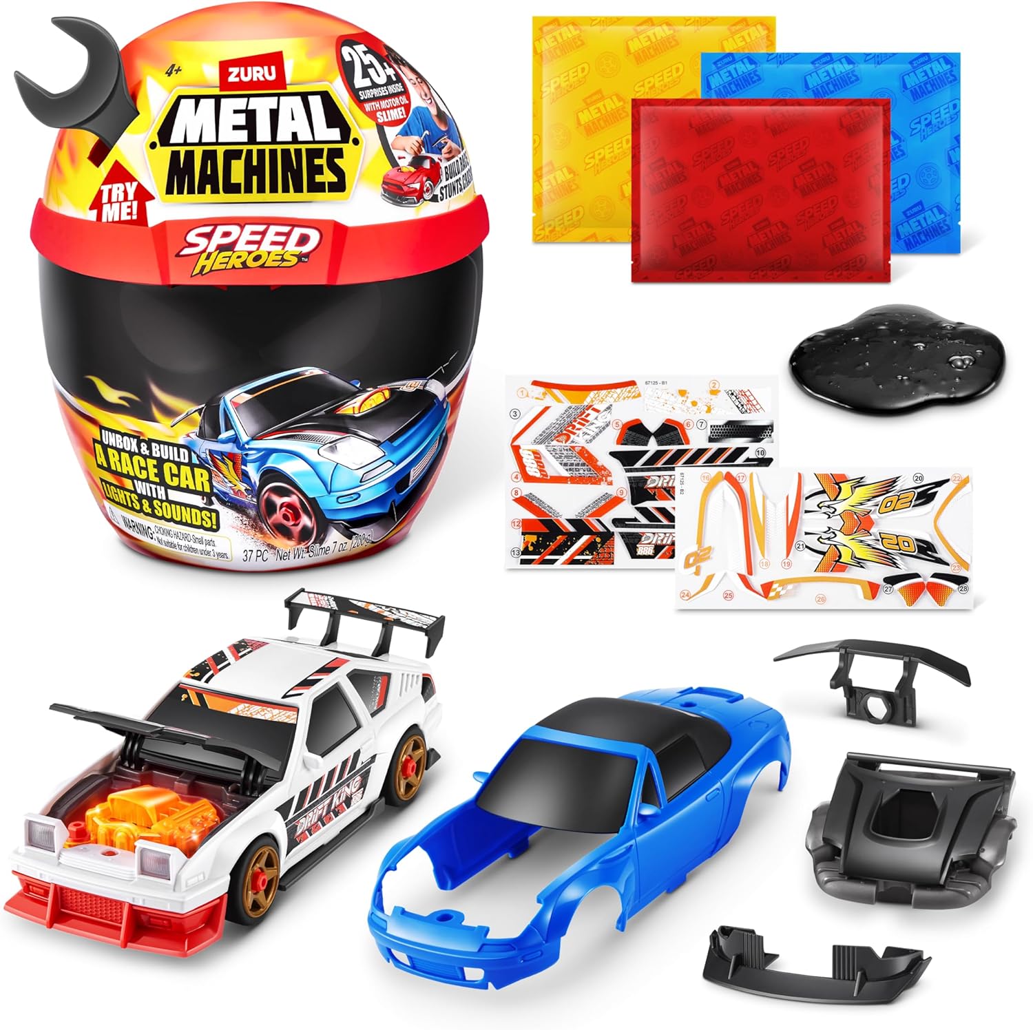พร้อมส่ง🚚Zuru Metal Machines Speed Heroes Helmet by Zuru 20+ Surprises🪛 ... พร้อมส่ง🚚Zuru Metal Machines Speed Heroes Helmet by Zuru 20+ Surprises🪛 ...
