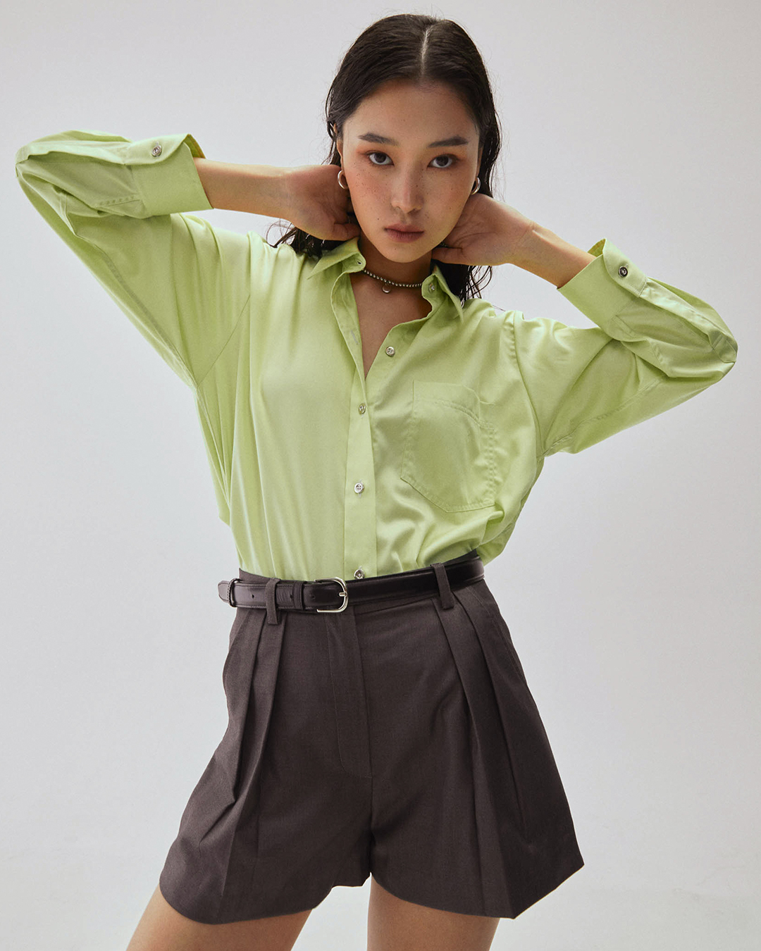 DAILY SQUAD CLASSIC BELT (เอว24-28เข็มขัดหนังแท้ อะไหล่เงิน รุ่นนี้จะ ...