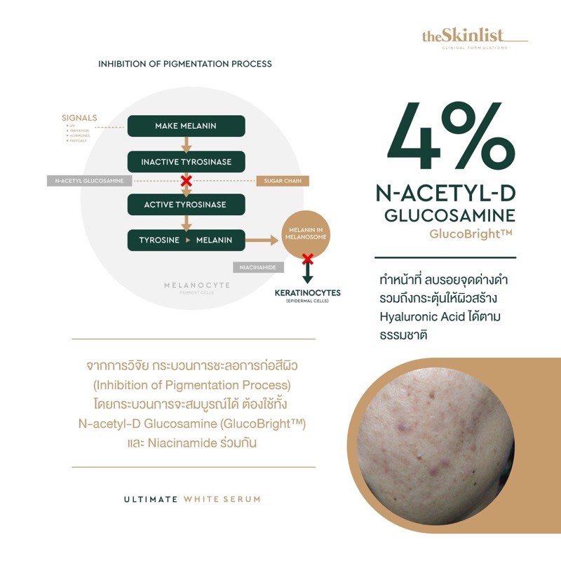 theSkinlist Ultimate White Serum 30 ml. - Zgaoshop - ThaiPick