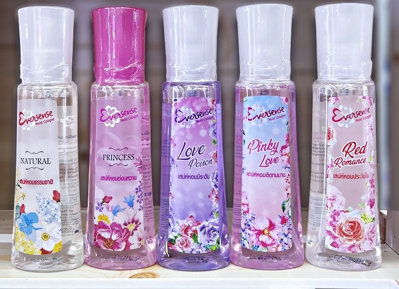 Eversense Cologne เอเวอร์เซนส์ โคโลญ สเปรย์ น้ำหอมมี 5 กลิ่นใหม่ ...