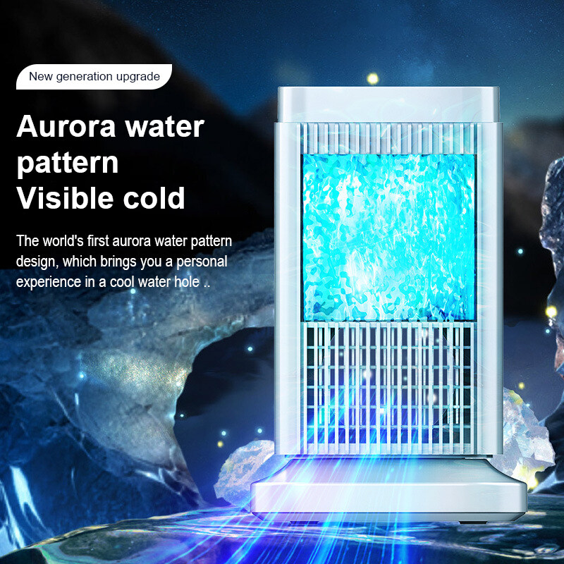 Xiaomi Air Cooler USBพัดลมมือถือพัดลมพกพาขนาดเล็กพัดลมปรับอากาศใน ...