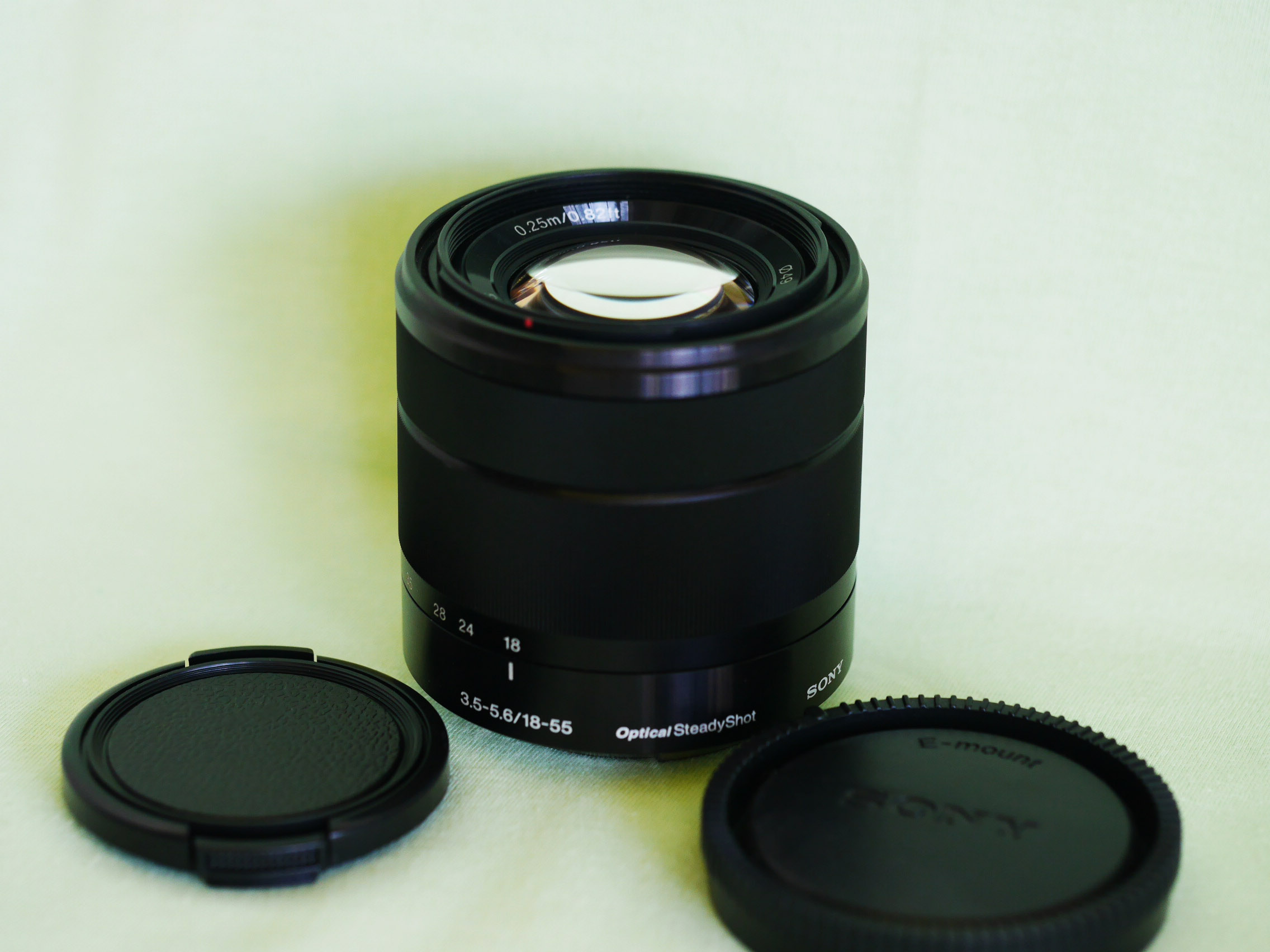 Sony E Alpha SEL1855 E-mount 18-55mm F3.5-5.6 OSS Lens (Black) - Nick's ...