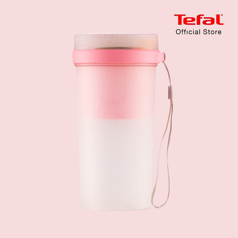Tefal เครื่องปั่นน้ำผลไม้แบบพกพา 300มล. มัลติฟังก์ชั่น ชาร์จ USB เครื่องคั้นน้ำผลไม้ ถ้วยสมูทตี้ ...