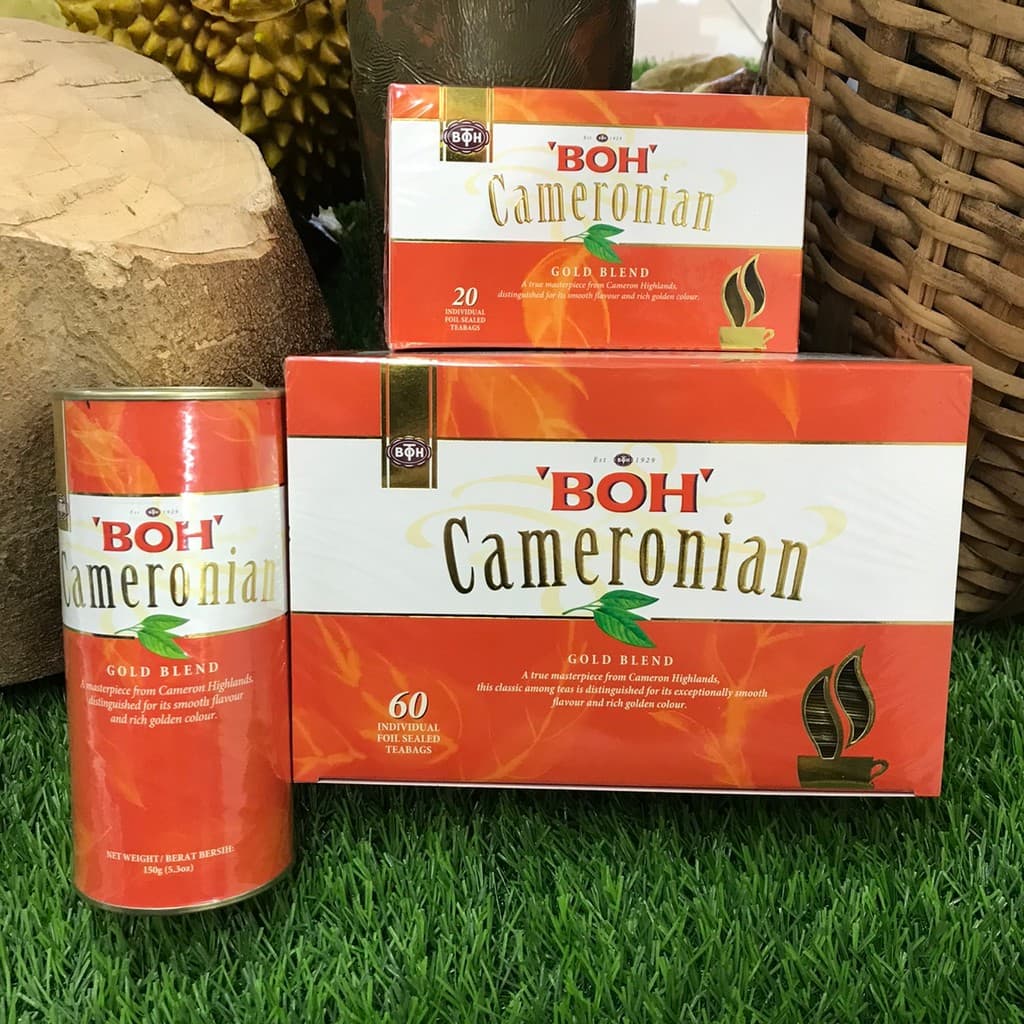 ชา Boh Cameronian Gold Blend Tea Series ชนิดใบ และ ซอง (20-60 ซอง ...