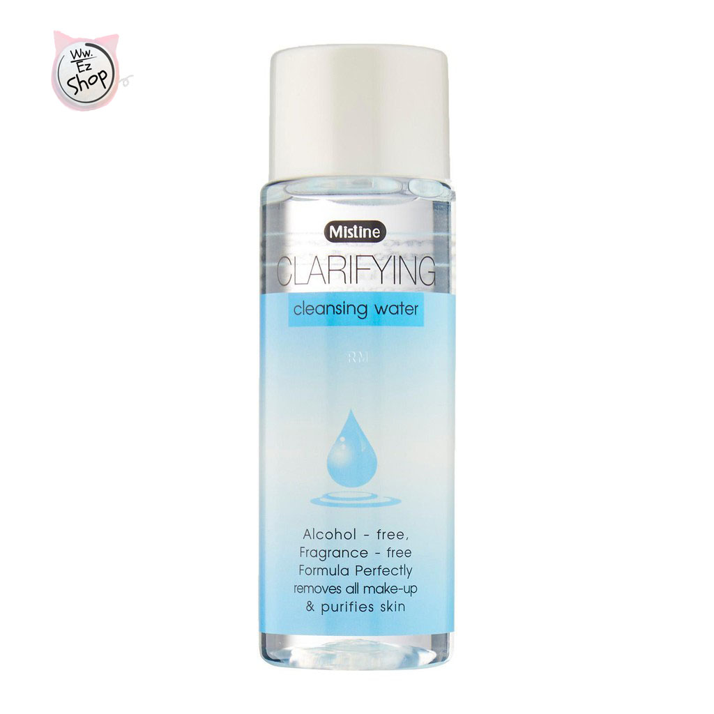 เคล็นซิ่งทำความสะอาดผิวหน้า Mistine Clarifying Cleansing water 100ml ...