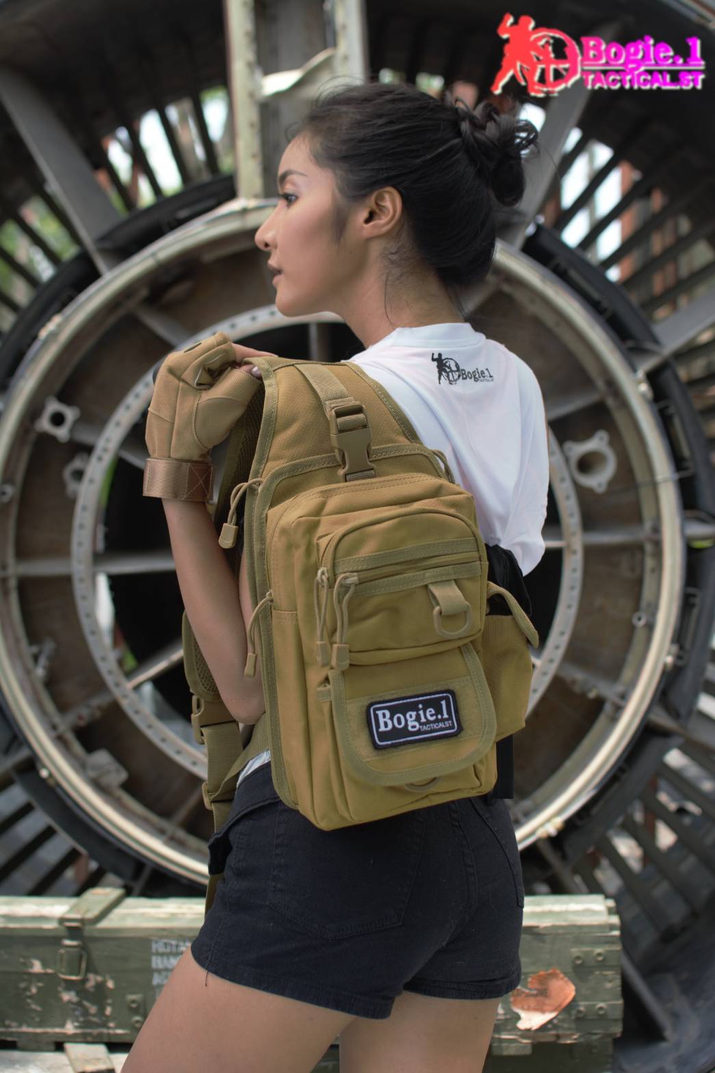 ฺBogie1 กระเป๋าสะพายหน้า ซ่อนปืu กระเป๋า เป้สะพานหน้า เป้ กระเป๋าสะพาย | Lazada.co.th