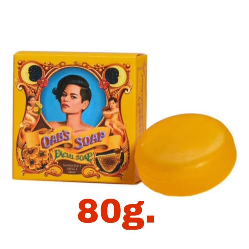 ใหม่แท้ Oabs Soap Moonlight Honey Drop (โอปโซพ มูนไลท์ ฮันนี่ดรอป 80g ...