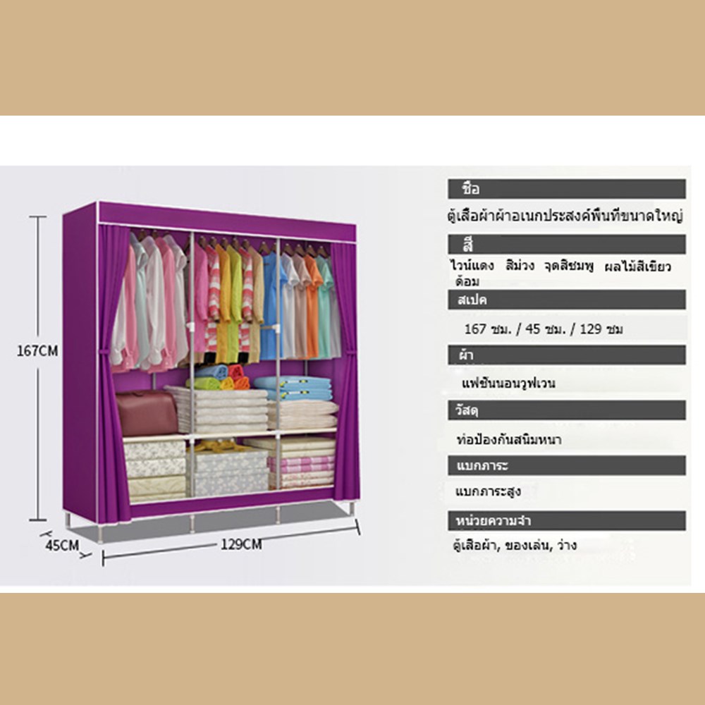 Shupin ( มี 4 สีจร้าาา ) ลดแรงงงง ตู้เสื้อผ้าผ้า ตู้เสื้อผ้าทนๆ ...