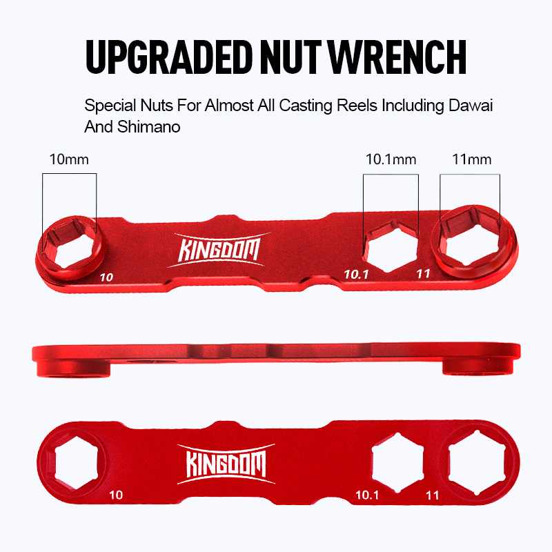 Kingdom Fishing Reel Repair Tool Kit Remove Bearing Maintenance For ...