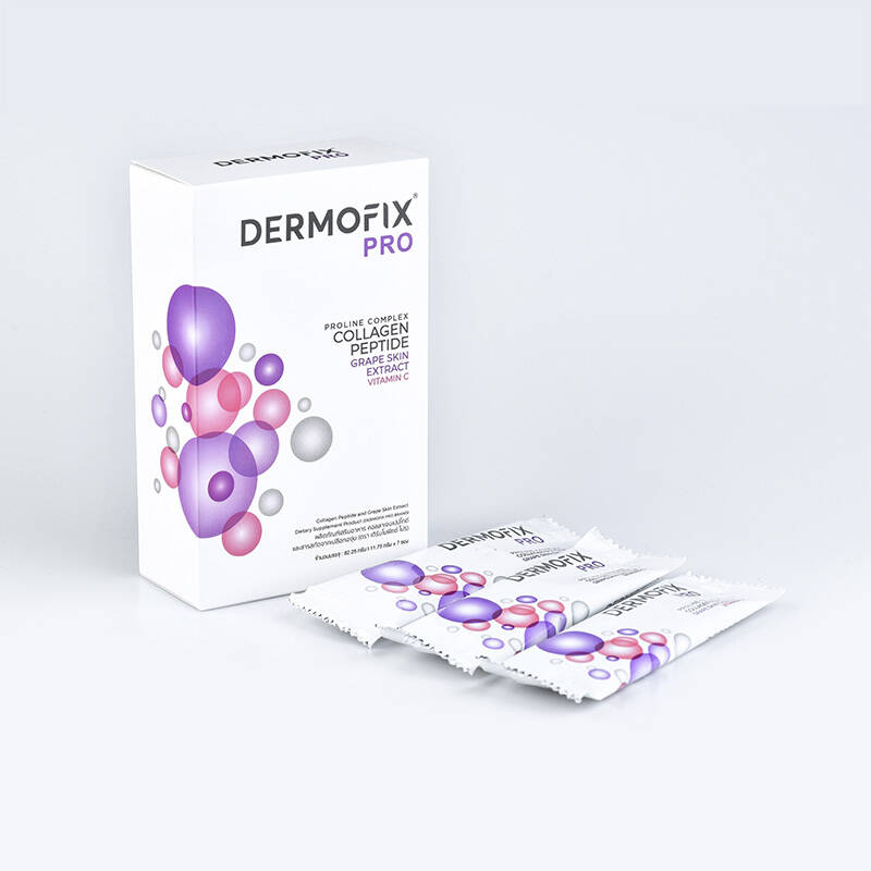 DERMOFIX Pro Skin เดิร์มโมฟิกซ์ โปร สกิน บูสเตอร์ (1 กล่องบรรจุ 7 ซอง ...