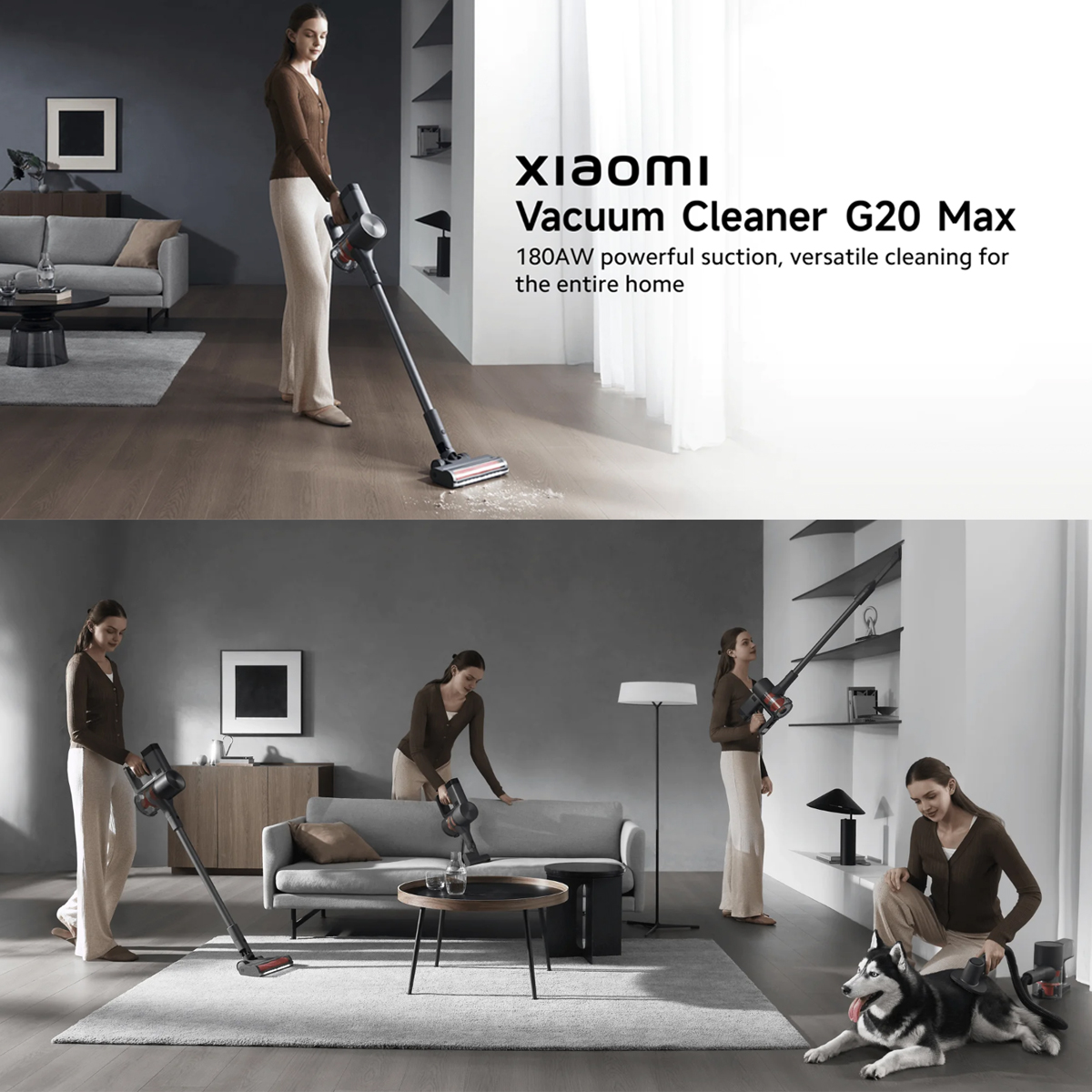 Xiaomi Vacuum Cleaner G20 Max เครื่องดูดฝุ่นแบบไร้สาย พร้อมจอแสดงสถานะ ...