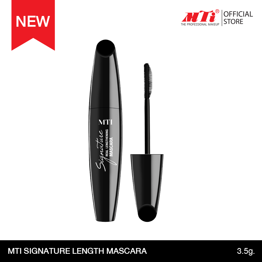 [NEW] MTI SIGNATURE REAL LENGTH MASCARA เอ็มทีไอ เรียล เล้นท์ มาสคาร่า ...